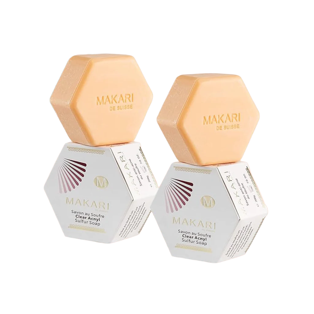 Clear Acnyl Sulfur Multi Function Soap 2 Pack – Makari Shop